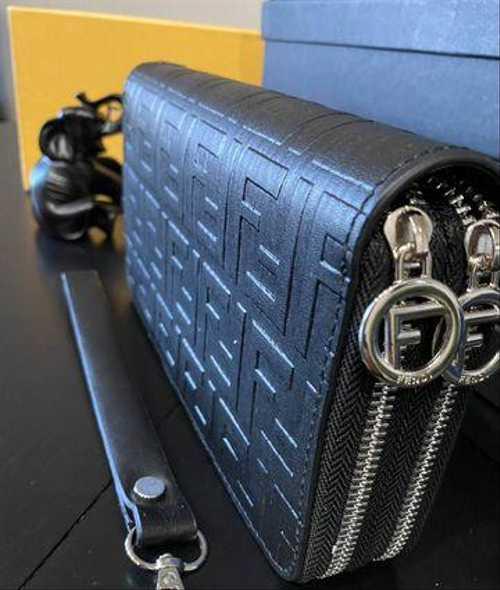 Мужской клатч портмоне Fendi