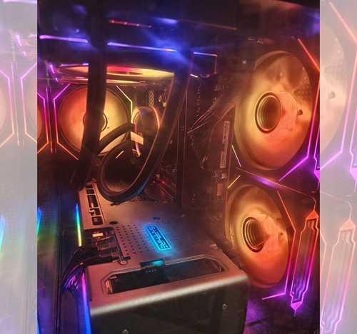 Игровой ПК, Ryzen 5 7500F, Radeon RX 7800 XT 16 ГБ, RAM 32 ГБ