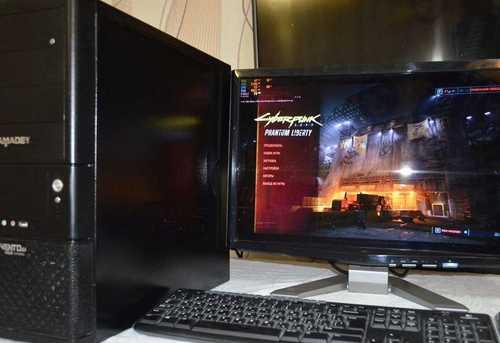 Игровой компьютер (Системный блок с монитором 22")