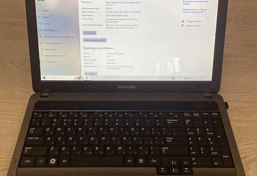 Ноутбук samsung r525