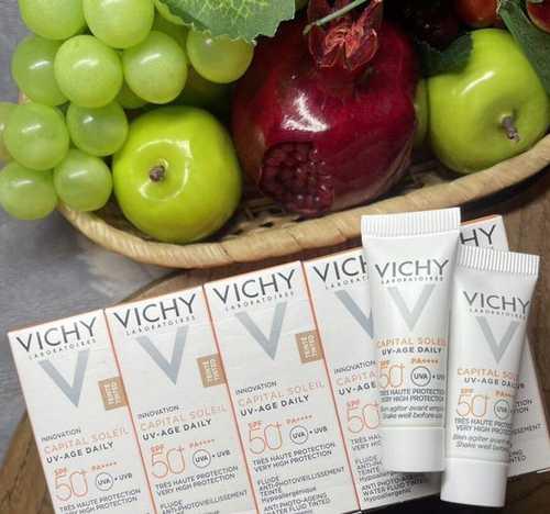 Vichy Capital Soleil UV age daily SPF50 тон флюид