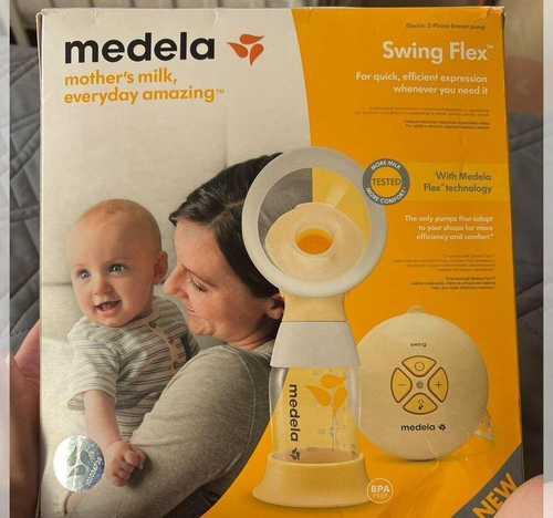 Молокоотсос medela swing flex