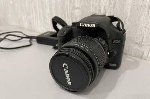 Зеркальный фотоаппарат canon D500