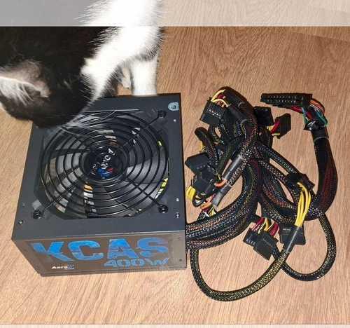 Блок питания aerocool kcas 400 w