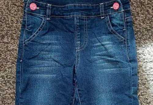 Полукомбинезон джинсовый утепленный