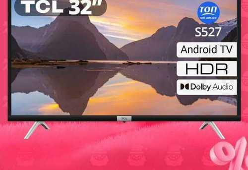 Телевизор TCL 32S527 32" HD, черный