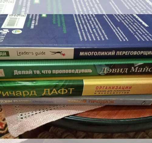 Книги по организационной психологии и менеджменту