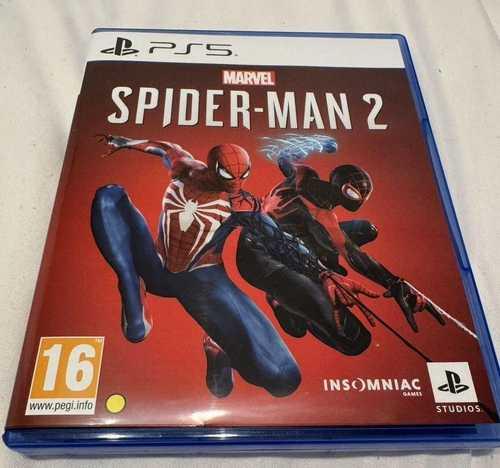 Marvel spider man 2 диск PlayStation 5