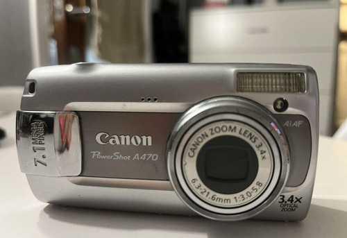 Фотоаппарат canon A470