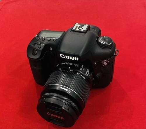 Canon 7d kit 18-55mm