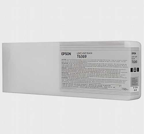 Картридж Epson T6369 Light Light Black C13T636900