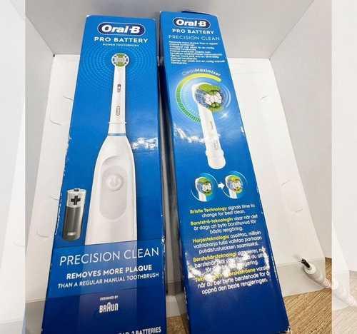 Электрическая зубная щетка Oral B pro battery