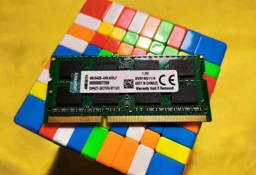 Новая 4гб ддр3 1600 SO-dimm для ноутбука