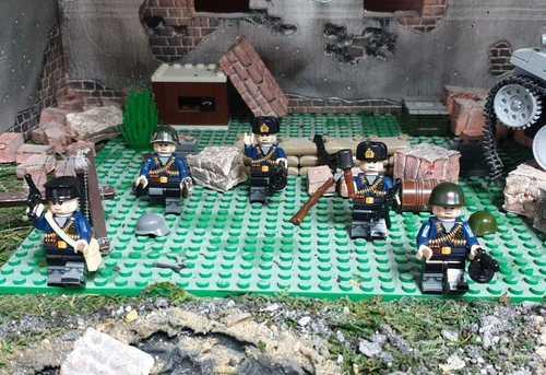 Лего морская пехота солдатики набор