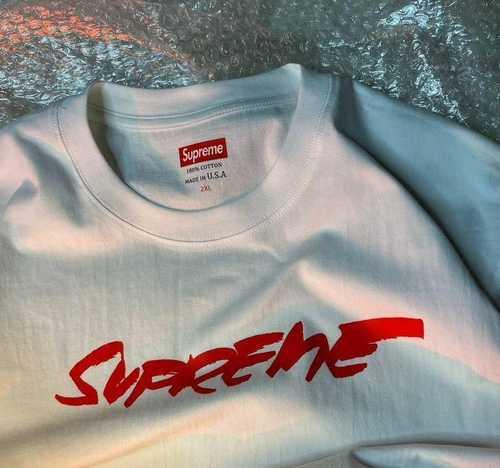 Футболка supreme белая 2025