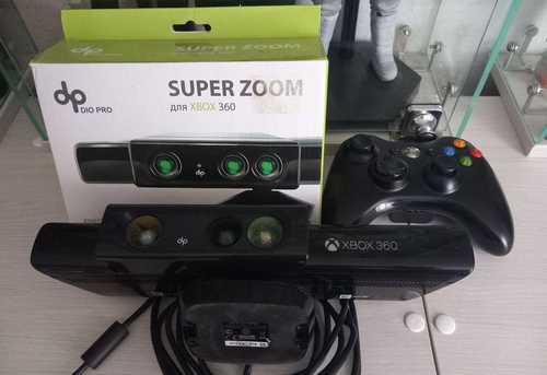 Xbox 360 kinnect, zoom и геймпад