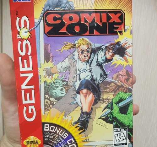 Картридж Comix Zone Sega Genesis оригинал