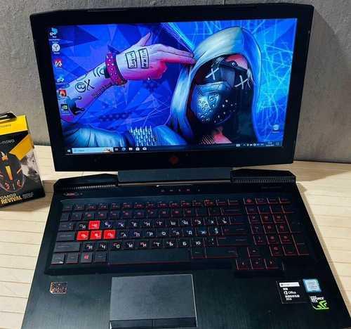 Игровой ноутбук HP Omen GTX1050ti-4Gb/Ram 16Gb/SSD