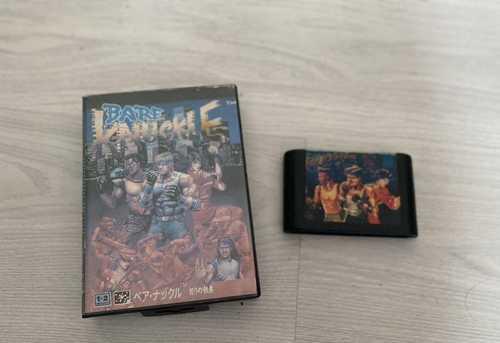 Картридж Sega Bare Knuckle стародел