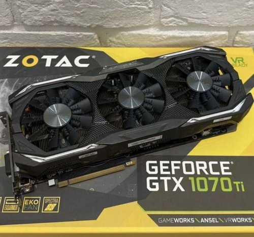 Видеокарта GTX 1070 ti 8gb