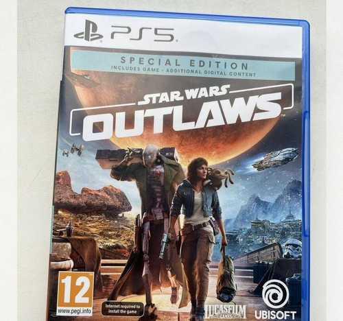 Star wars outlaws ps5 диск