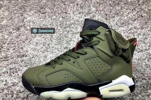 Кроссовки мужские Air Jordan 6 Travis Scott 40-44