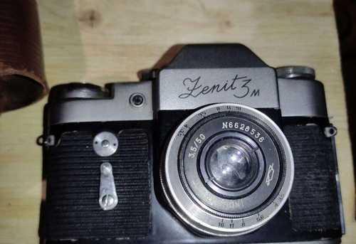 Плёночный фотоаппарат зенит-3М