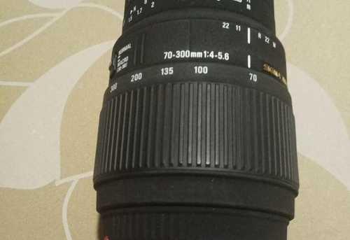 Объектив Sigma 70-300mm для Nikon