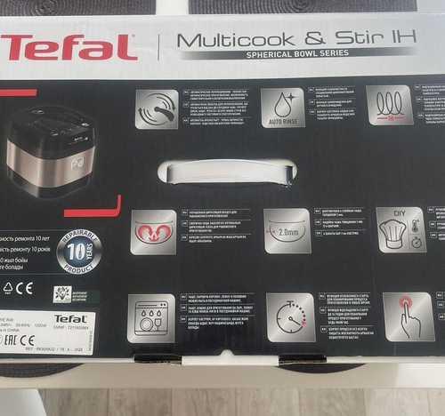 Мультиварка tefal новая