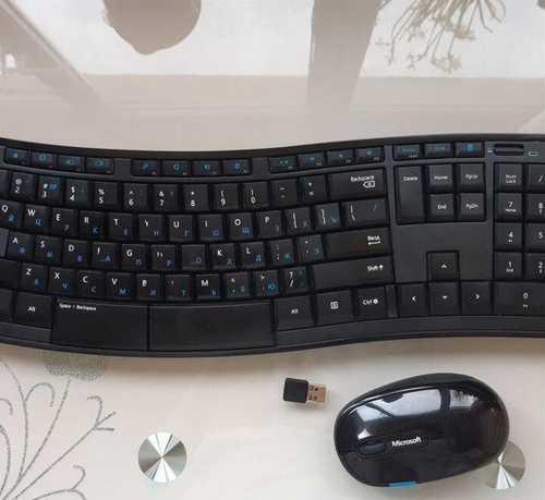 Пара Клавиатура - мышь Microsoft Sculpt Comfort