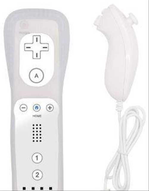 Приставка Nintendo Wii: пульт Remote + Nunchak