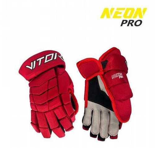 Перчатки хоккейные vitokin Neon PRO