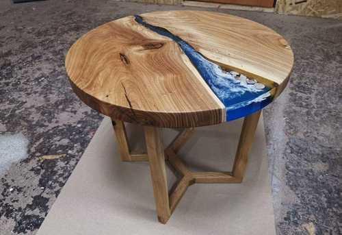 Журнальный стол из дерева, стол из массива