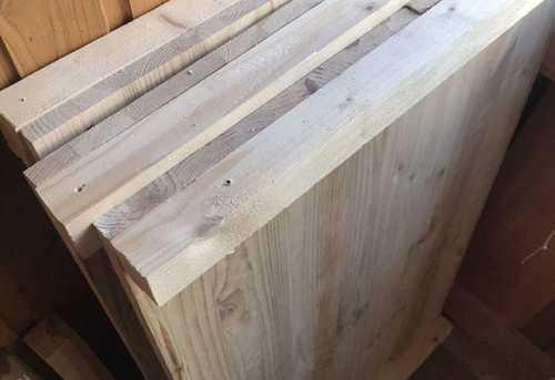 Полки деревянные 3 шт, размер 60х100 см