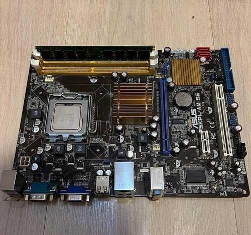 Материнская плата asus p5kpl-am se сокет 775