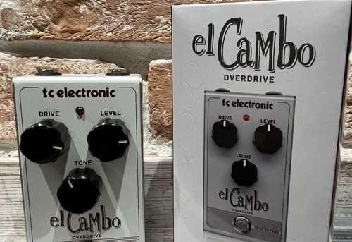 Гитраная педаль overdrive El Cambo tc electronic