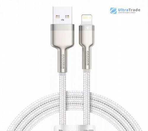 Кабель Xiaomi Baseus USB to iP 2.4A 2m White