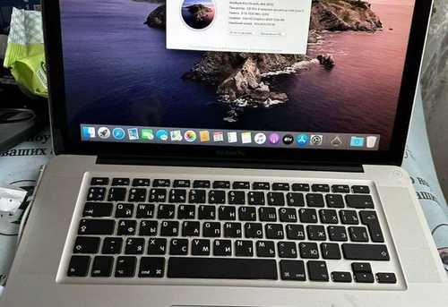 MacBook Pro 15 2012 A1286, md104, 10 циклов, core