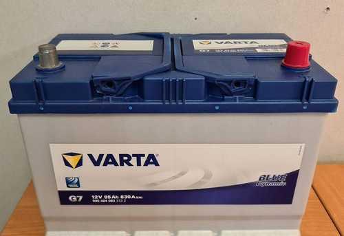 Аккумулятор 95 Ач varta G7 Ток 830А