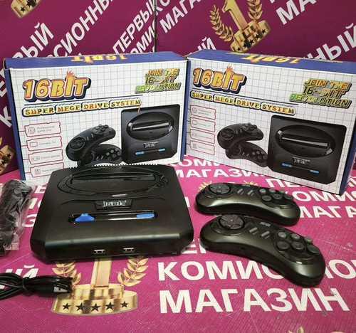 Новая Sega 16 бит hdmi 1900 игр с гарантией