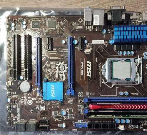 Intel core i5 4670k, 12gb ram, z97