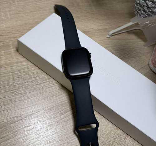 Часы apple watch 9 45 mm черные