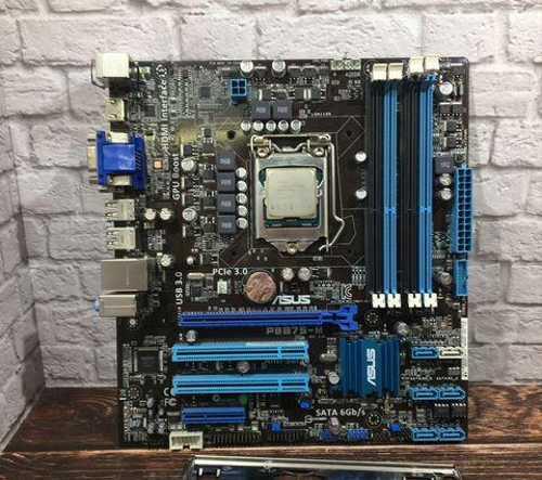 Связка LGA 1155 Asus P8875-M+Intel core i3 3240