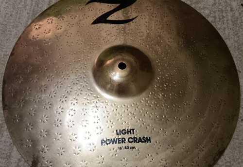 Тарелка Zildjian Z Custom 16 Light Power Crash 80е