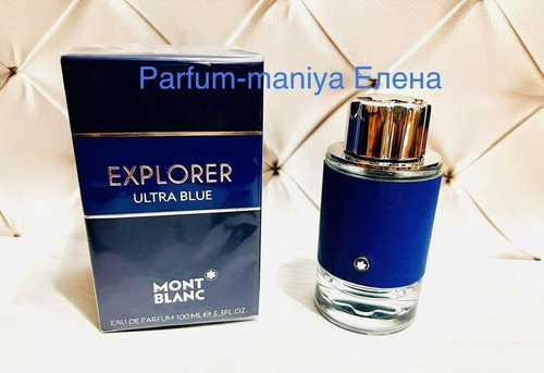 Montblanc Explorer Ultra Blue 100 мл