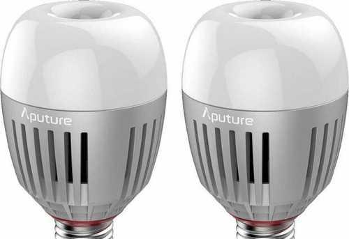 Лампа Aputure Accent B7c LED Smart Bulb rgbww 2шт