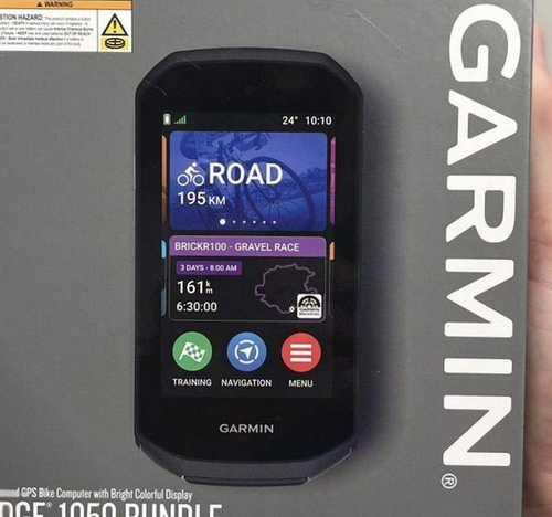 Велокомпьютер Garmin Edge 1050 Bundle