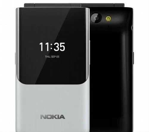 Nokia 2720 Flip Dual Sim Grey (серый)