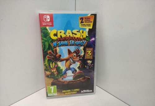Игровые диски. Nintendo Switch Crash Bandicoot N S