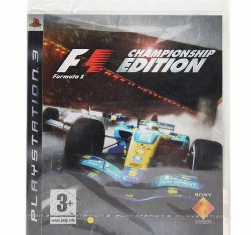 Formula One Championship Edition (PS3, Новая)